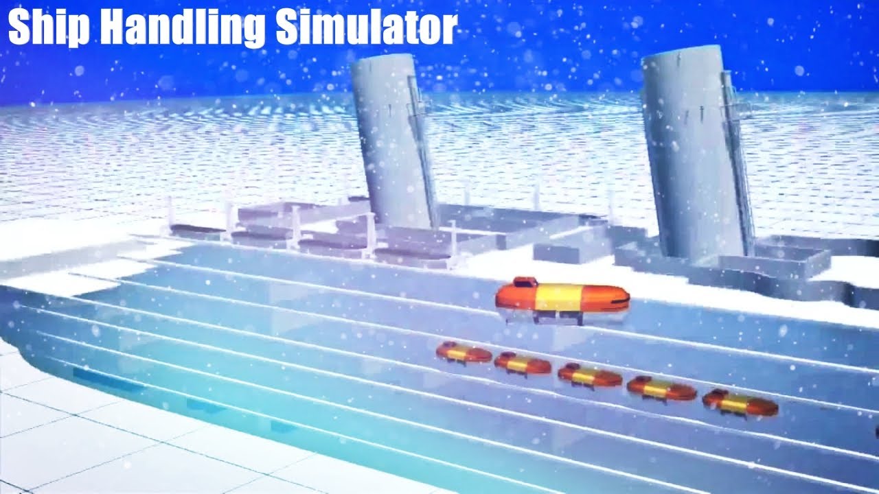 Ship Handling Simulator TITANIC - YouTube