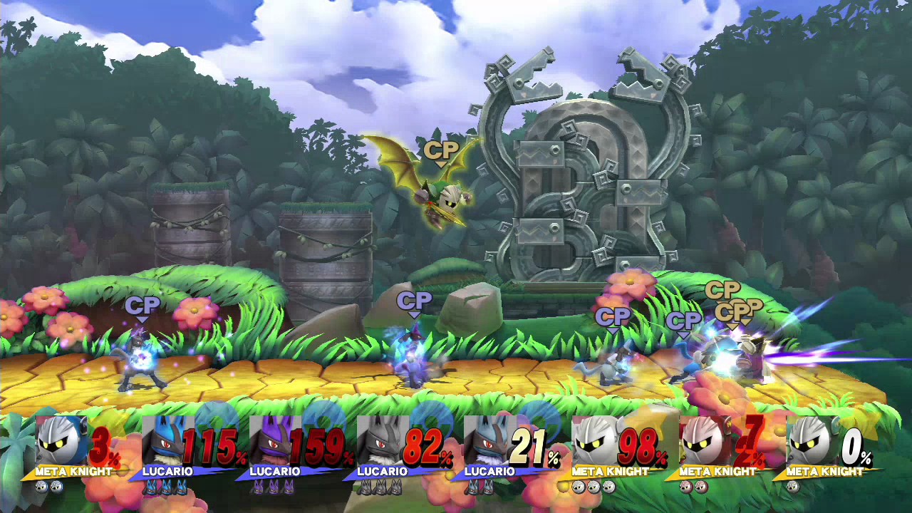 [大亂鬥pk賽]-10 lucario vs meta knight - YouTube