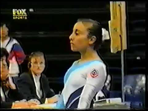 AA 1996 AUS Olympic Trials Ruth Moniz FX 1 - YouTube