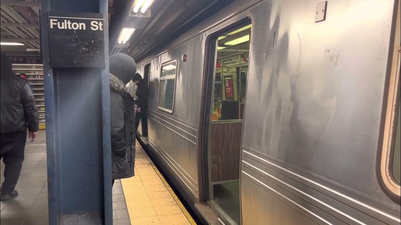 IND: Inwood-207 St Bound R46 A train @ Fulton St - YouTube