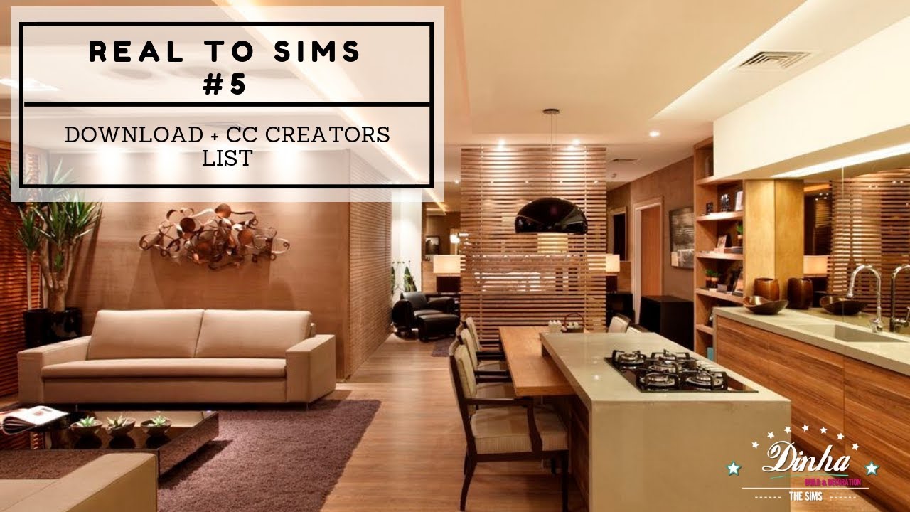 REAL TO SIMS 4 #5 + DOWNLOAD + TOUR + CC CREATORS | The Sims 4 - YouTube