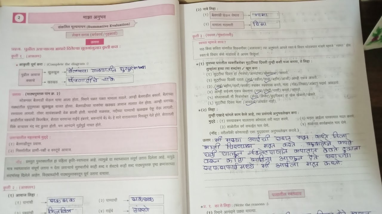 Class 6 Marathi Chapter 2 Workbook Solution yogitasingh 42130 YouTube class-6-marathi-chapter-2-workbook-solution-yogitasingh-42130-youtube