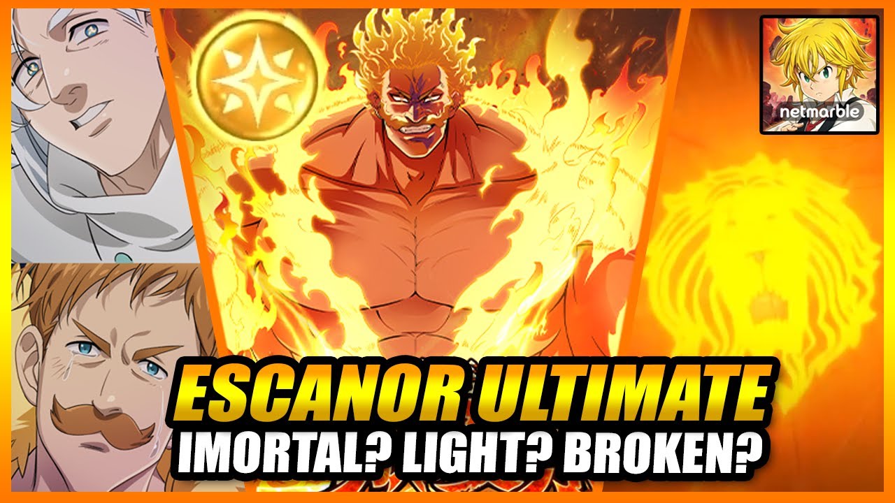 ESCANOR ULTIMATE CHEGOU!!! EQUIPAMENTOS, TIMES, SKILLS E TUDO + | 7Ds ...