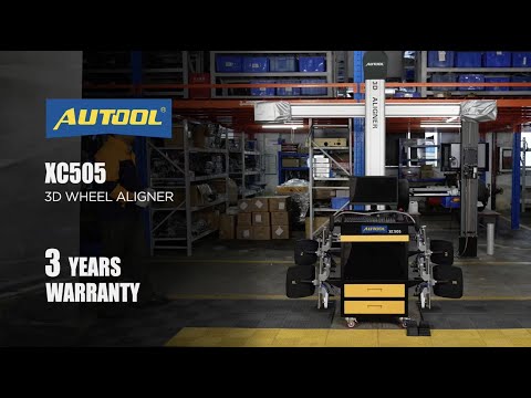 How to use AUTOOL XC505 | AUTOOL Wheel Alignment Machine｜Automotive Tire Repair Tool