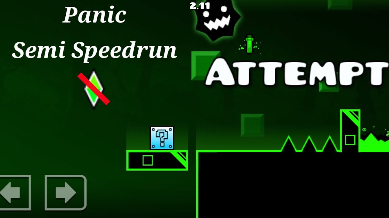 Panic by Techniques Mobile 33.345s Full% Speedrun | Geometry Dash - YouTube