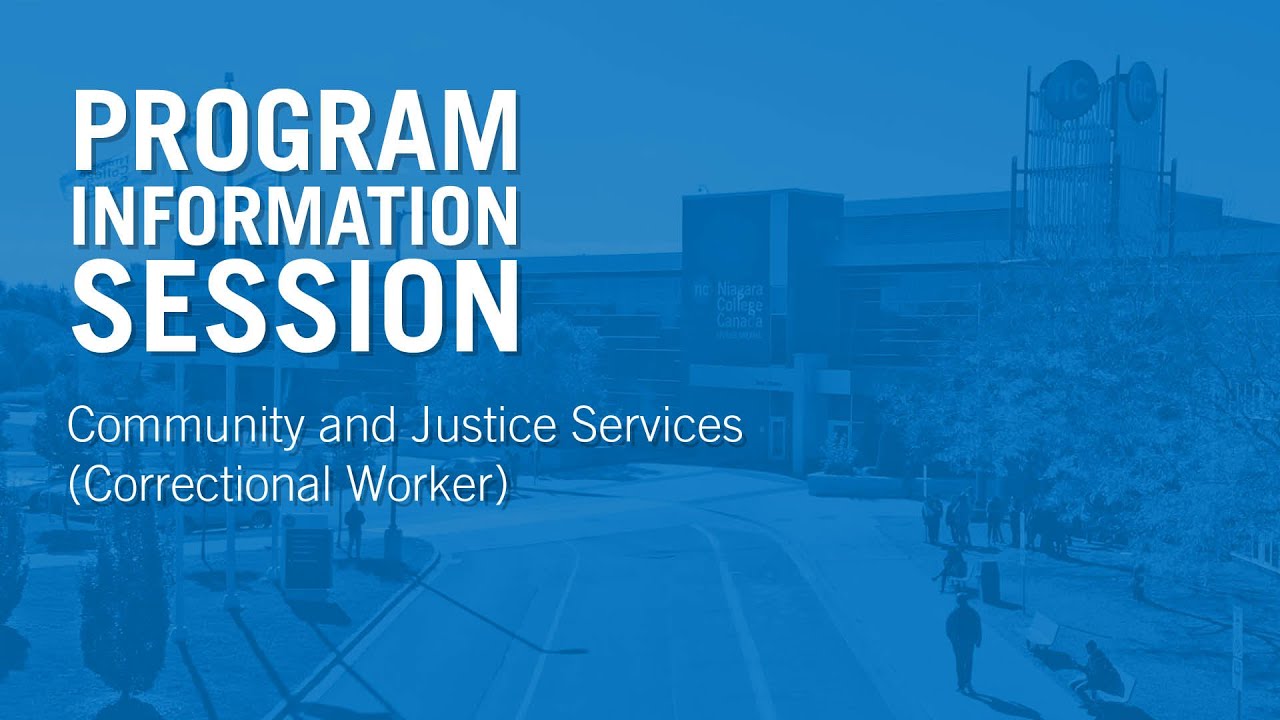 Program Information Session ~ Community and Justice Services - YouTube