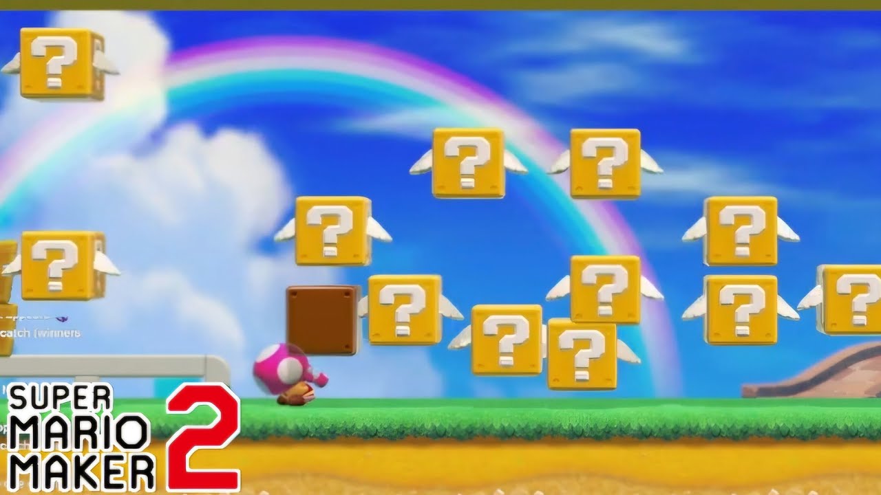 Help, Flying Blocks | Super Mario Maker 2 Expert S84 E2 - YouTube