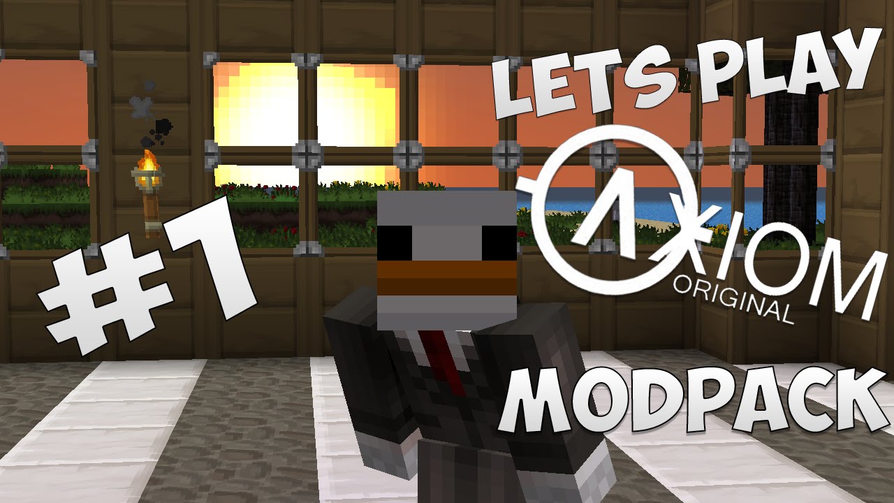 Minecraft Axiom Original Modpack | Episode #1 - YouTube