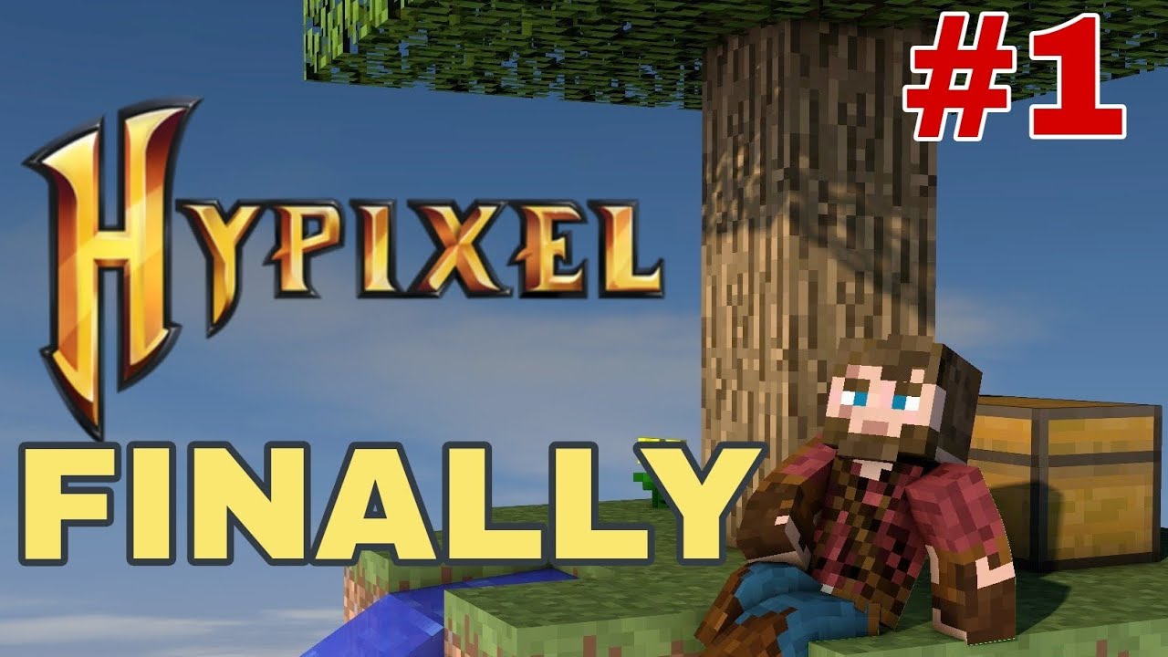 Finally I played hypixel skyblock || ep-1 - YouTube