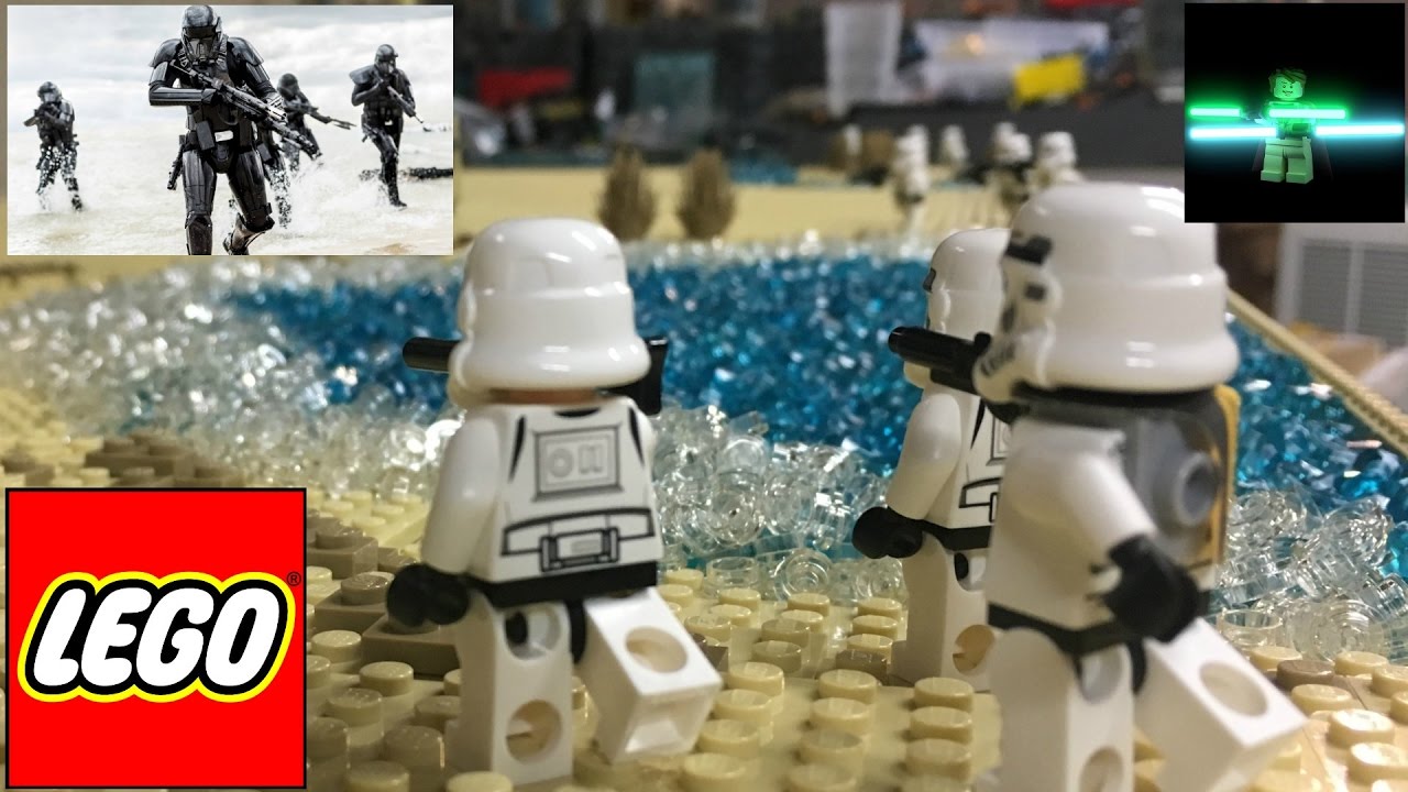 Lego Star Wars Scarif MOC Update for (12-31-16) - YouTube