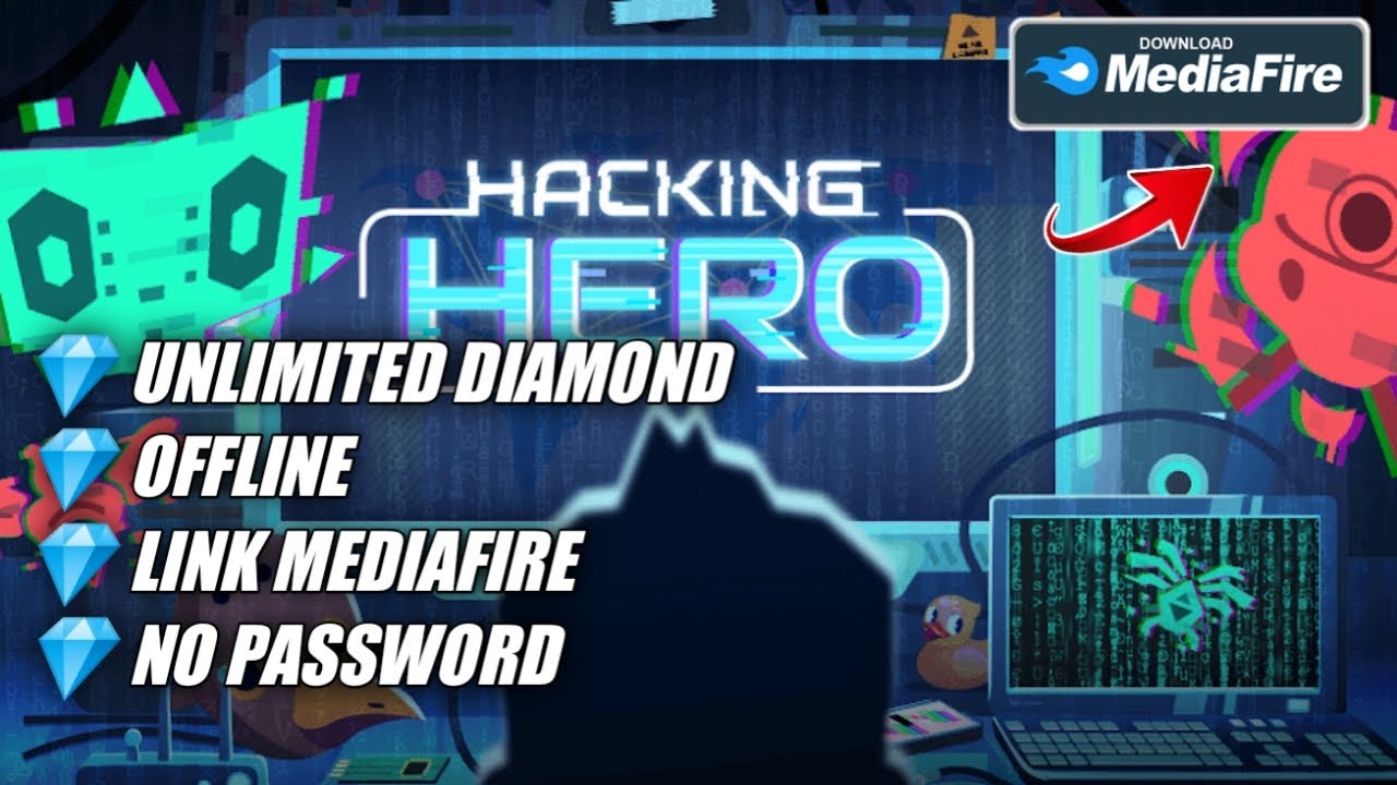 Hacking Hero : Hacker Cliker v1.0.17 MOD APK Unlimited Diamond - YouTube