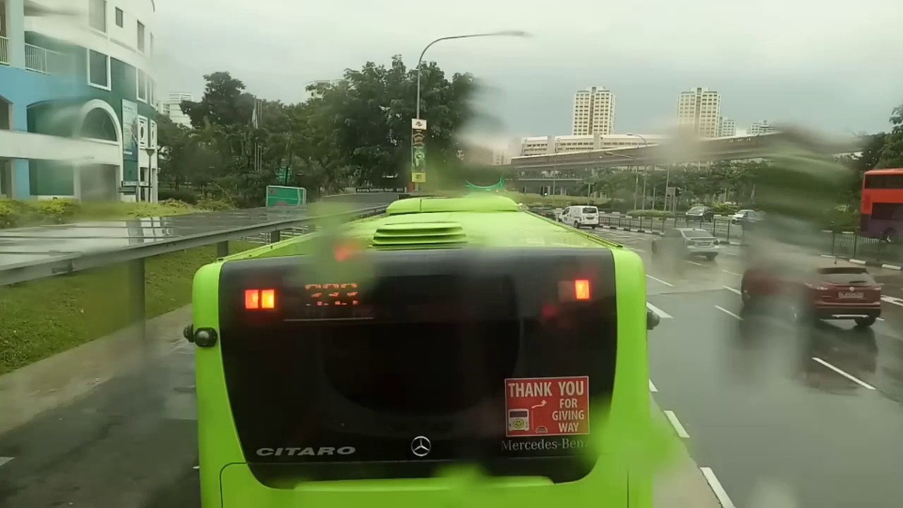 Bus svc 143M (hyperlaps from jurong east to pandan gdns (loop)) - YouTube