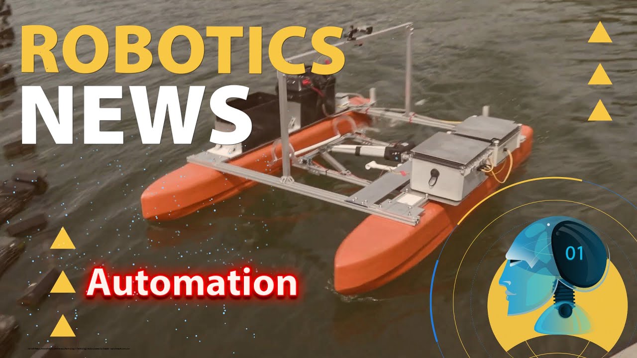 a Robotic Boat from MIT Sea Grant for Flipping over Oyster Bags - YouTube