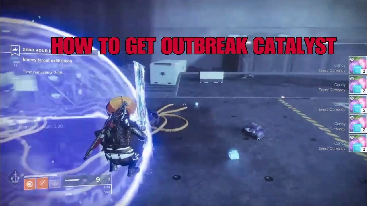 Destiny 2 ZERO HOUR HEROIC OUTBREAK PERFECTED CATALYST - YouTube