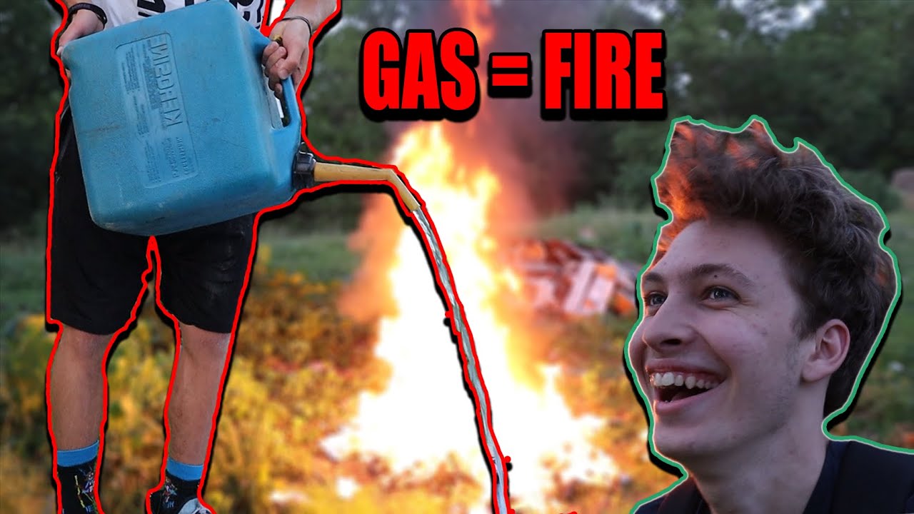 We caught our homework on FIRE!!! - YouTube