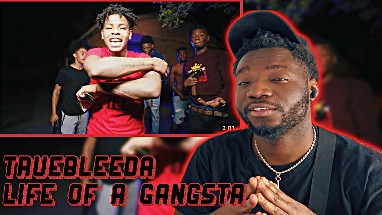 AFRICAN React to TrueBleeda - Life Of A Gangsta ( Official Music Video ...