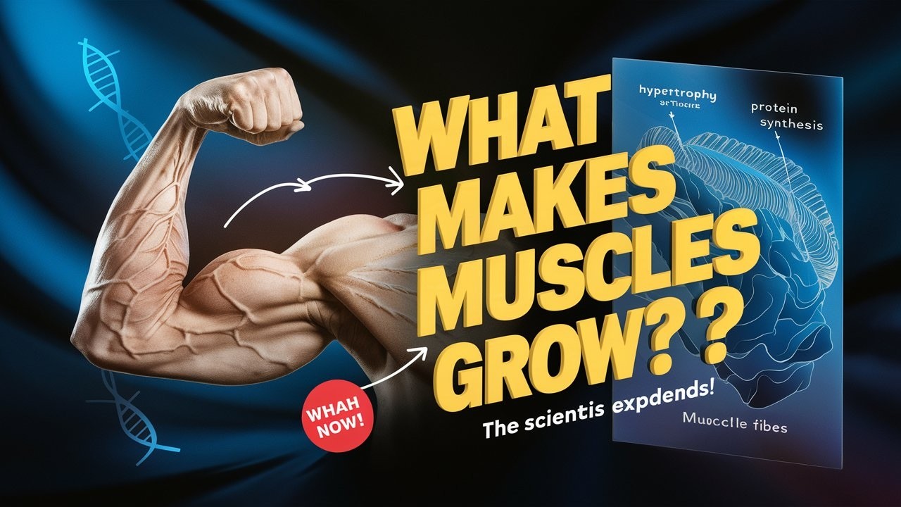 What Makes Muscles Grow? The Science Explained! - YouTube