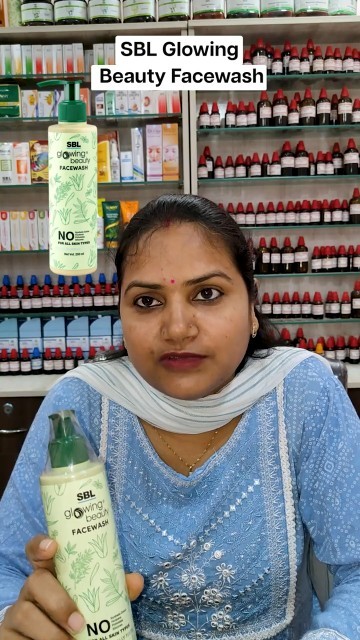 SBL Glowing Beauty Face Wash | Homoeopathic Skincare | #shorts - YouTube