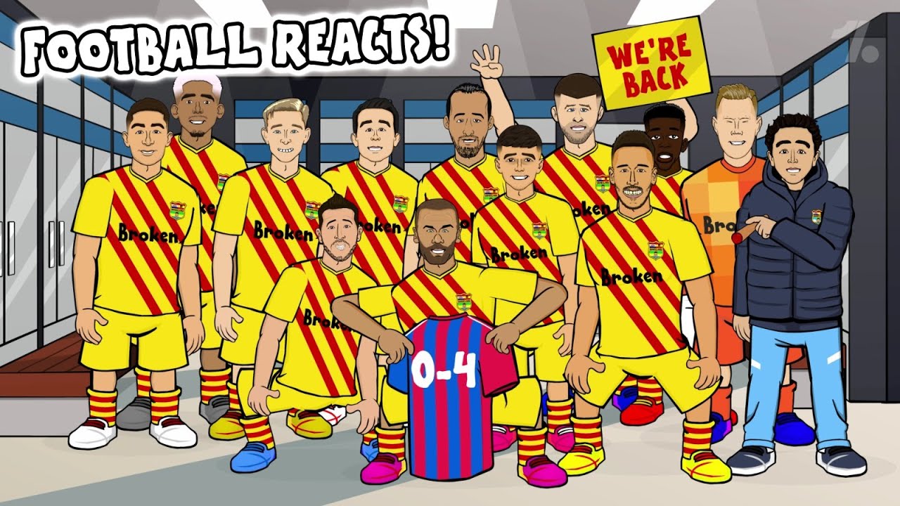 442oons REACTS to Real Madrid 0-4 Barcelona! El Clásico - YouTube