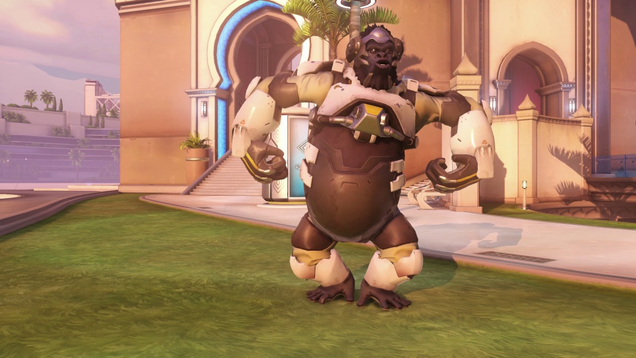 RAW VIDEO | OVERWATCH | WINSTON | CLASSIC | MONKEY BUSINESS | EMOTE ...