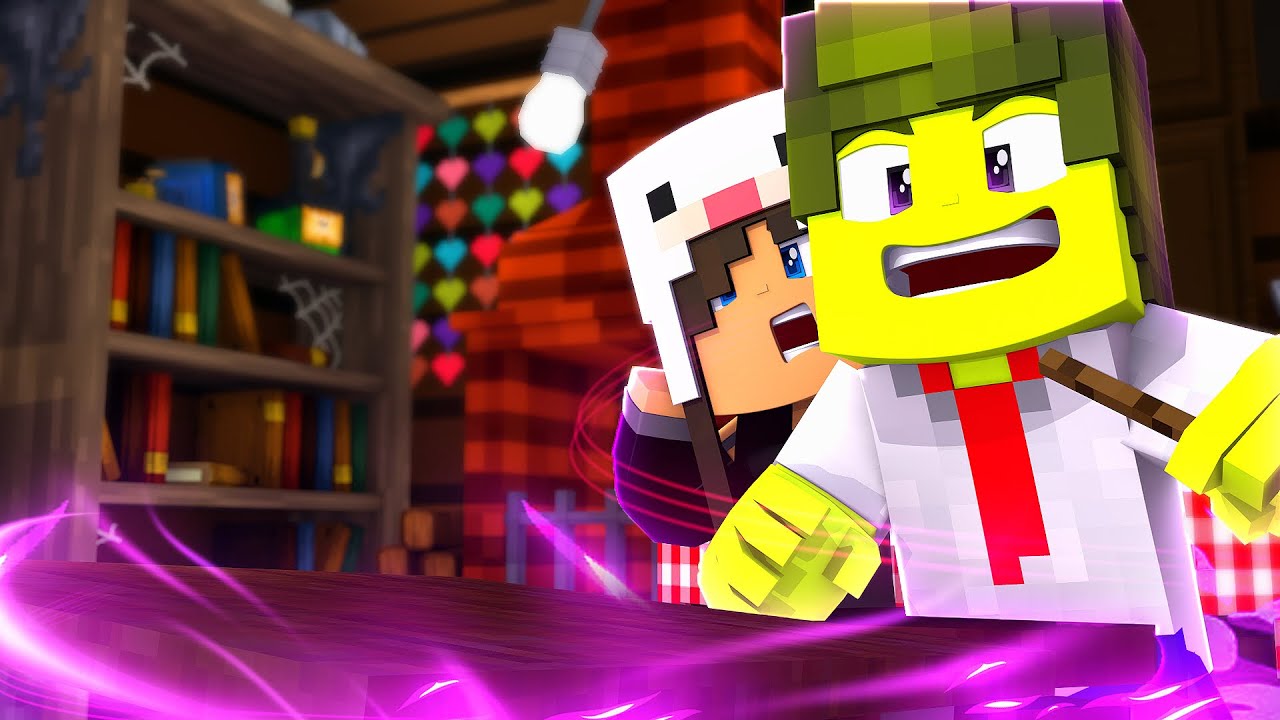 CRIEI UMA MESA MÁGICA IRADA NO MINECRAFT ! - LIXO AO LUXO #04 - YouTube