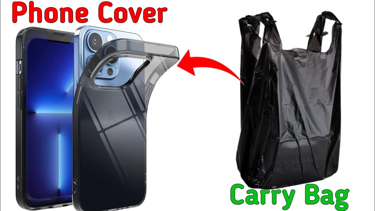 How to make phone cover phone cover making at home use Carry Bag - YouTube