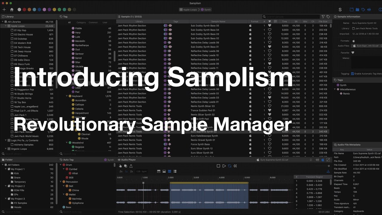 Introducing Samplism - YouTube