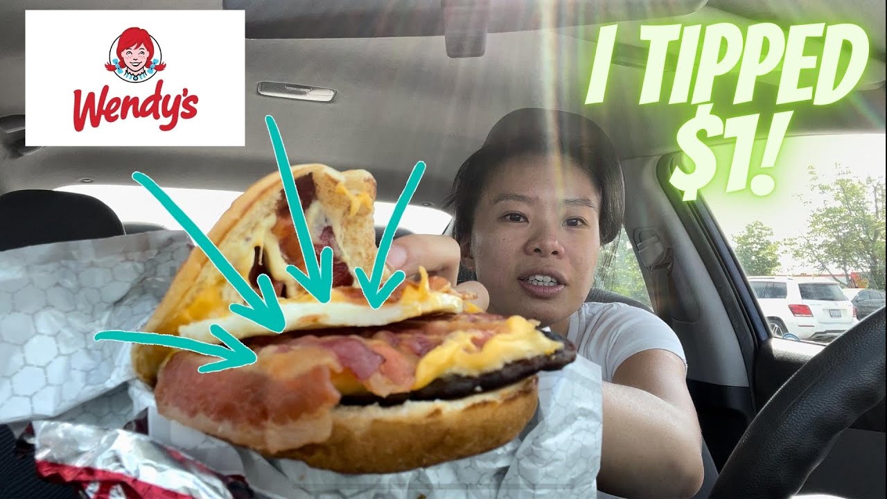 I Ordered Wendy's On Uber Eats & Tipped $1 - YouTube