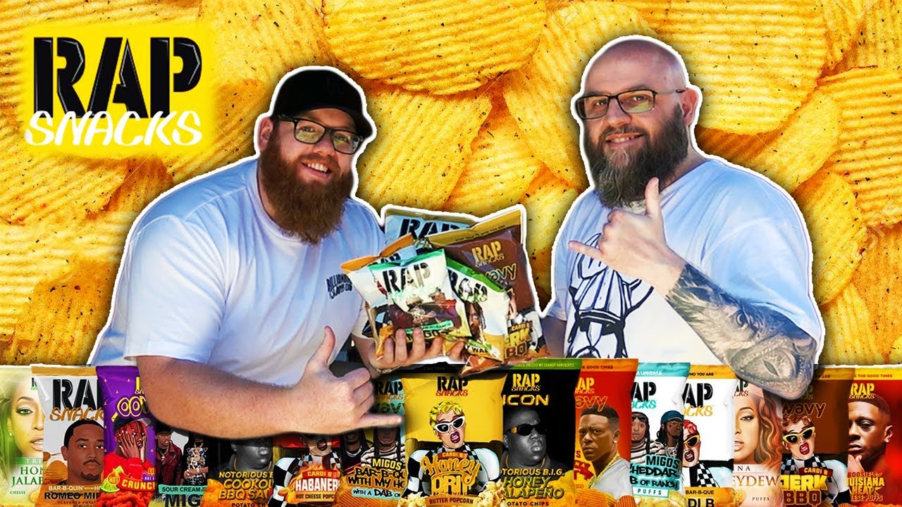 RAP SNACKS REVIEW - How Good Are *HIP HOP CHIPS* - YouTube
