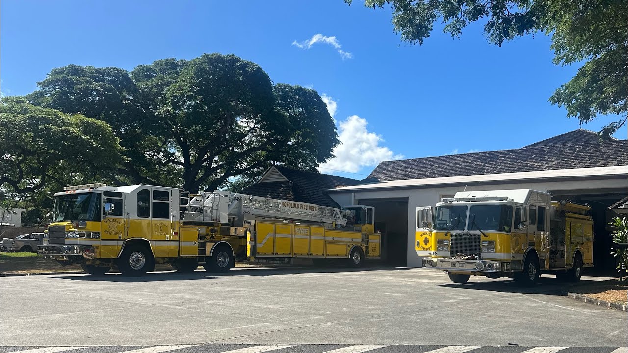 *100 SUBSCRIBER SPECIAL!* Honolulu Fire Department Station 07 walk ...
