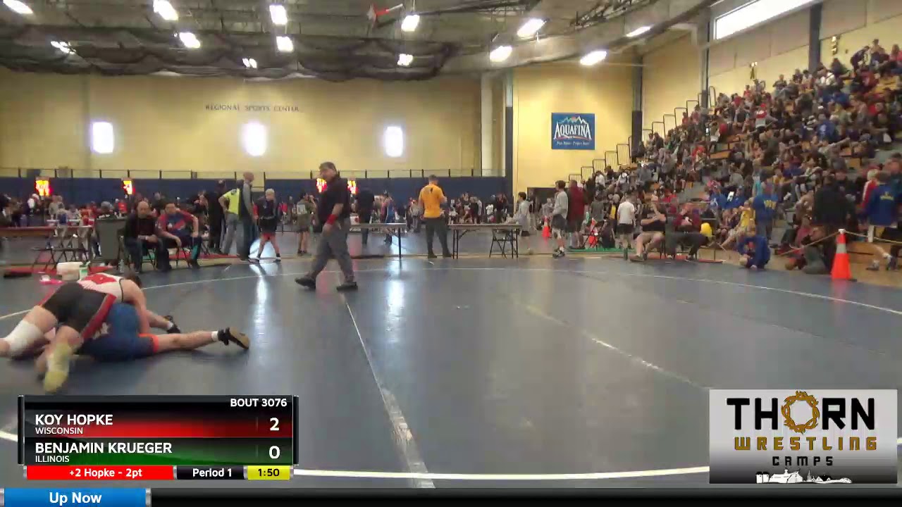 14U 187 Koy Hopke Wisconsin Vs Benjamin Krueger Illinois - YouTube