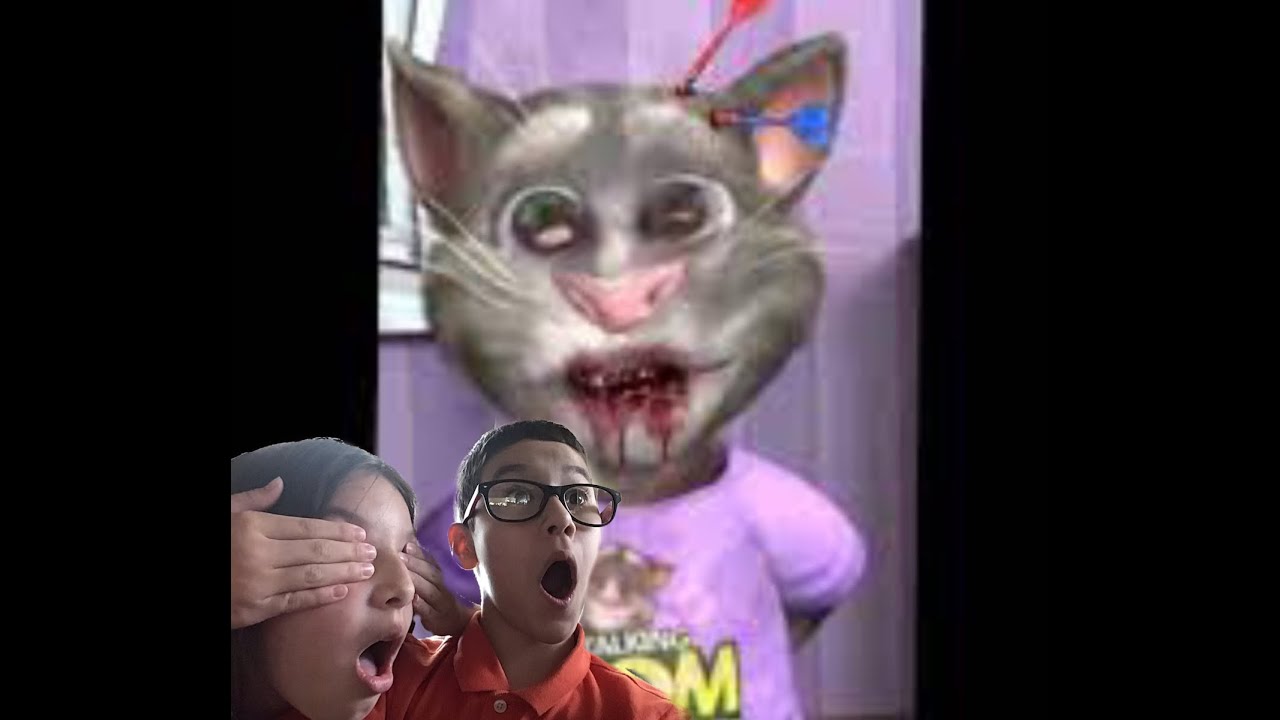Testing The CREEPY Talking Tom App For The First Time!!! - YouTube