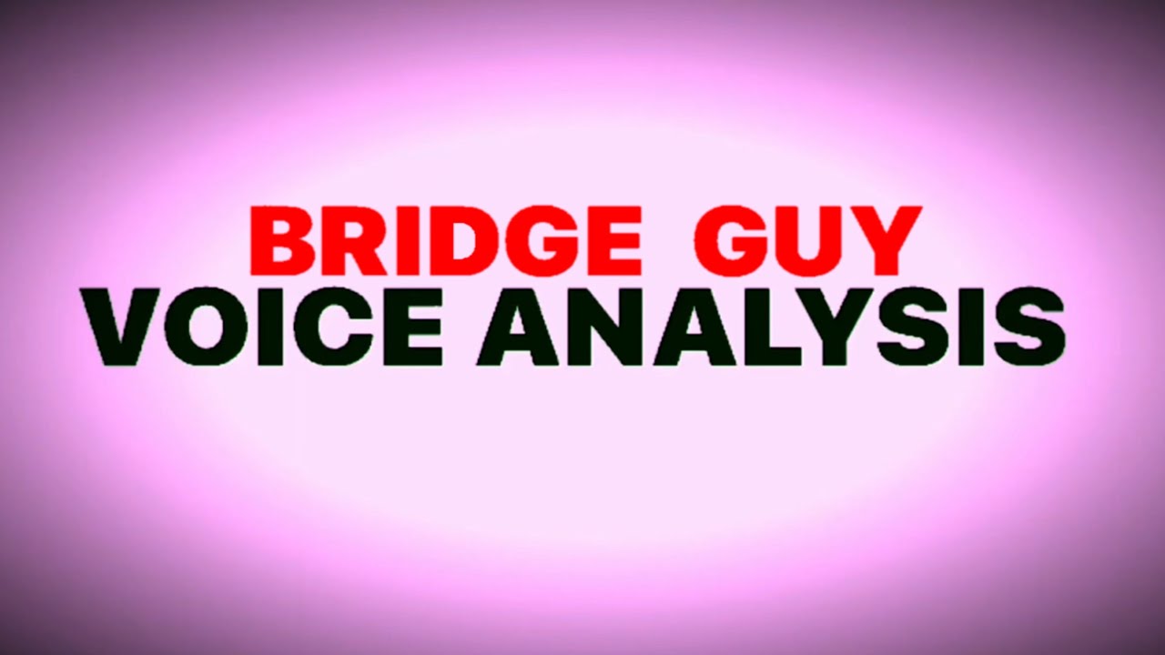 Delphi Murders Bridge Guy(BG): VOICE ANALYSIS - YouTube
