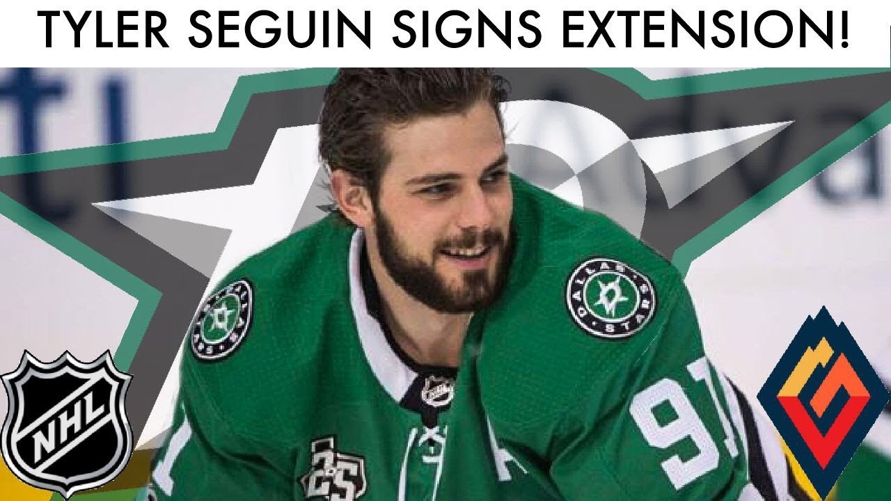 TYLER SEGUIN SIGNS EXTENSION WITH DALLAS STARS! - YouTube
