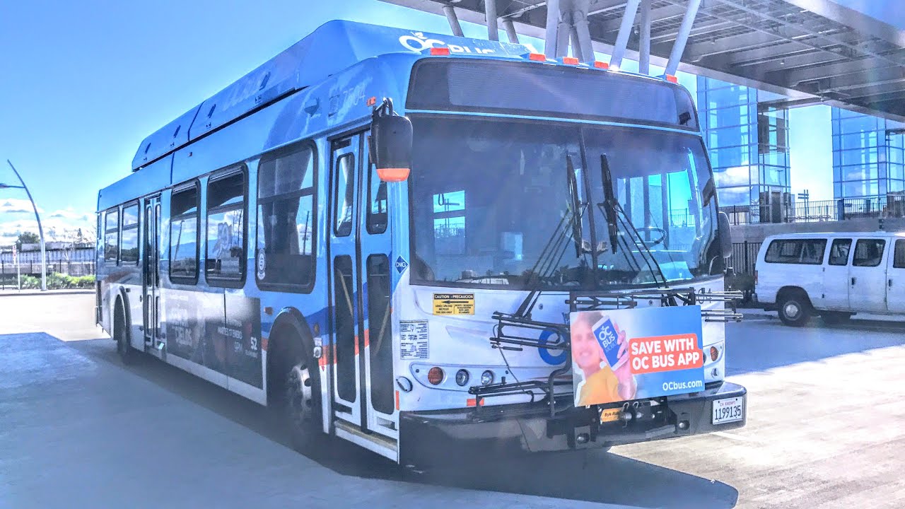 *Discontinued Route* OCBus 2008 New Flyer C40LFR #7504 (FULL ROUTE ...