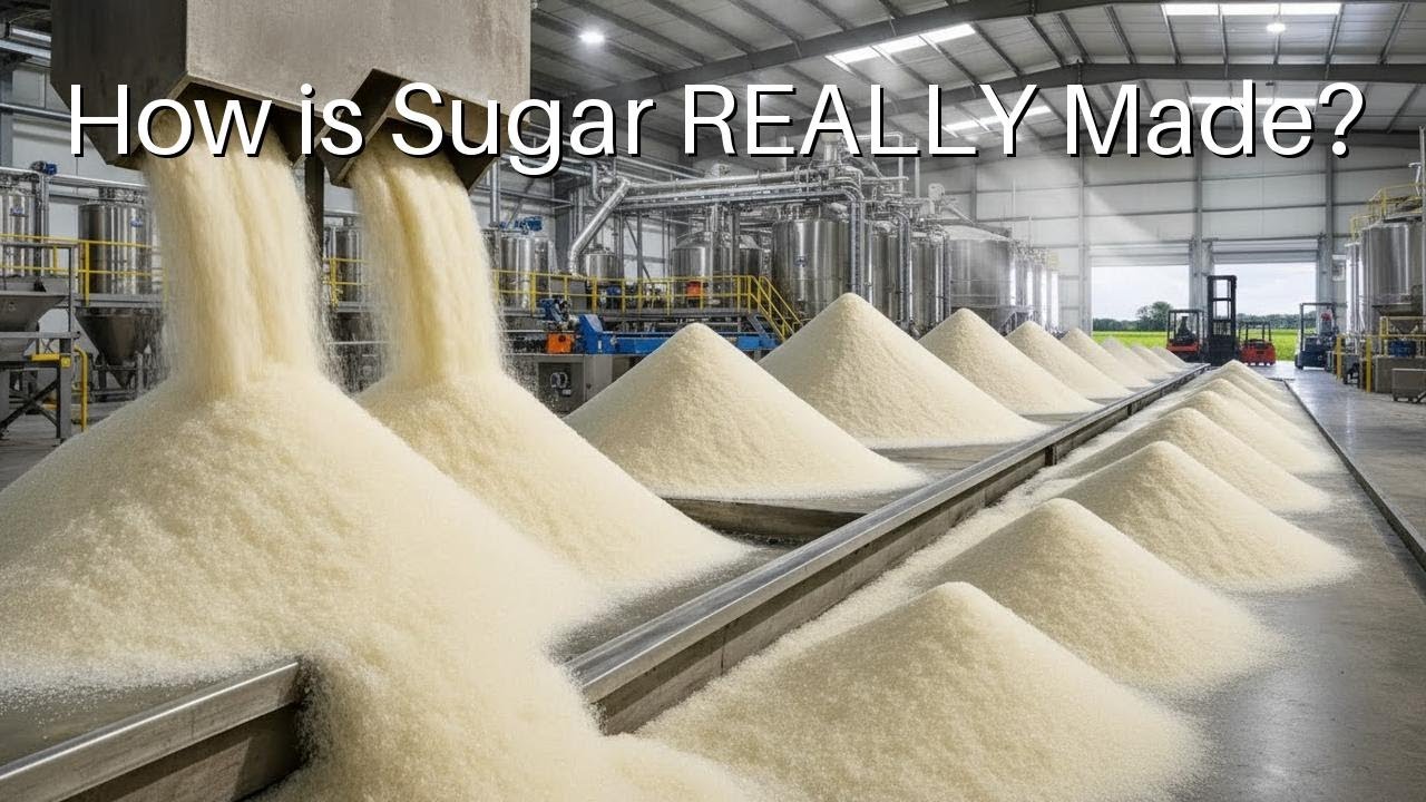 The SHOCKING Truth of How Sugar Is Really Made | Inside a Giant ...