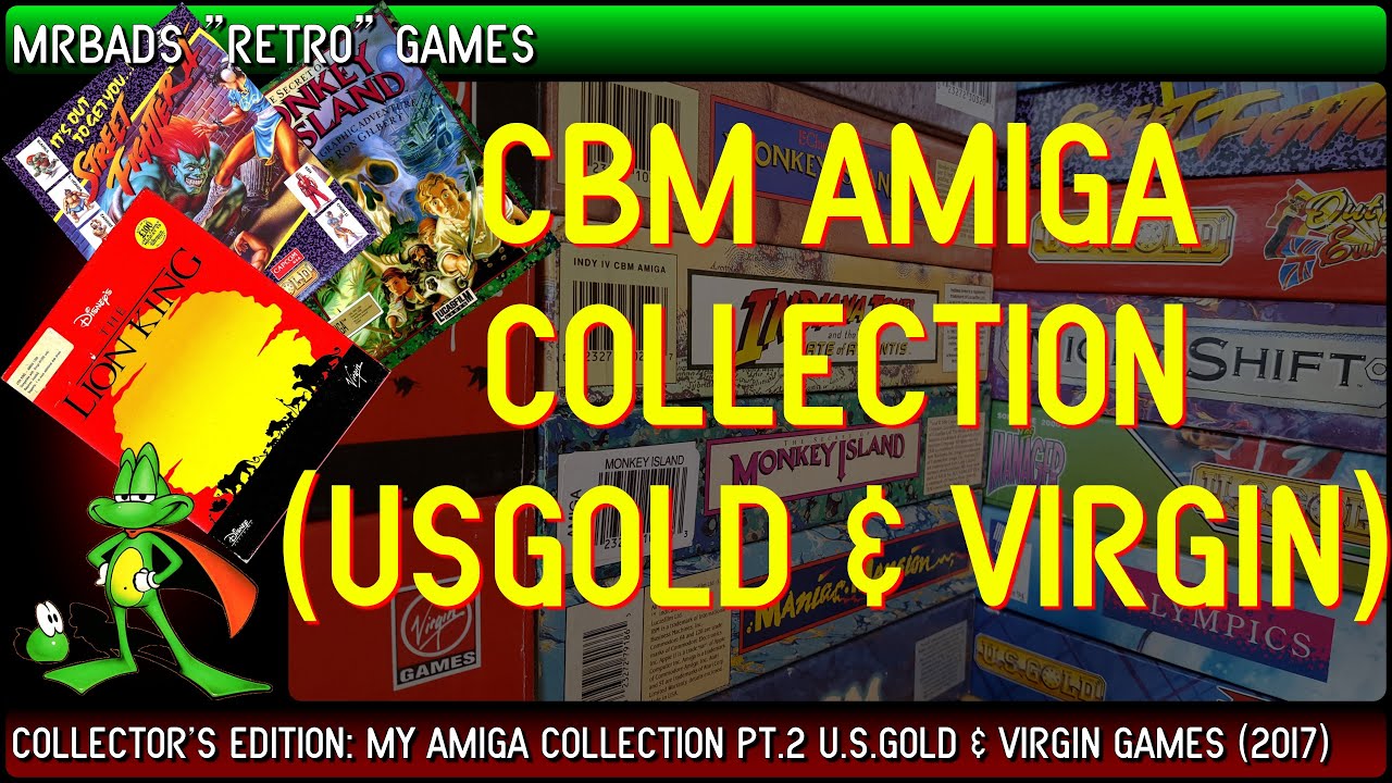 Commodore Amiga Games Collection | Part 2 | US Gold & Virgin Games ...