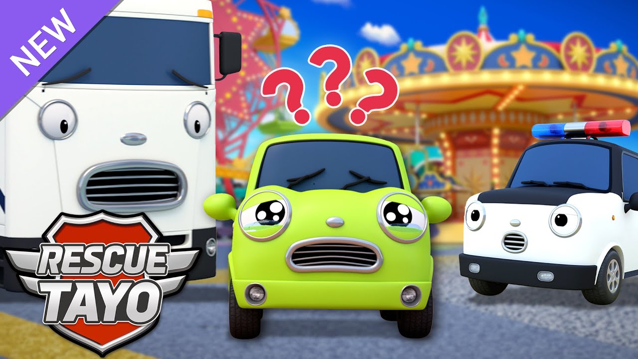 NEW🚨Find the Missing Cars! | Super Police Cars Paul & Liz | Rescue Team Cartoon | Tayo English ...