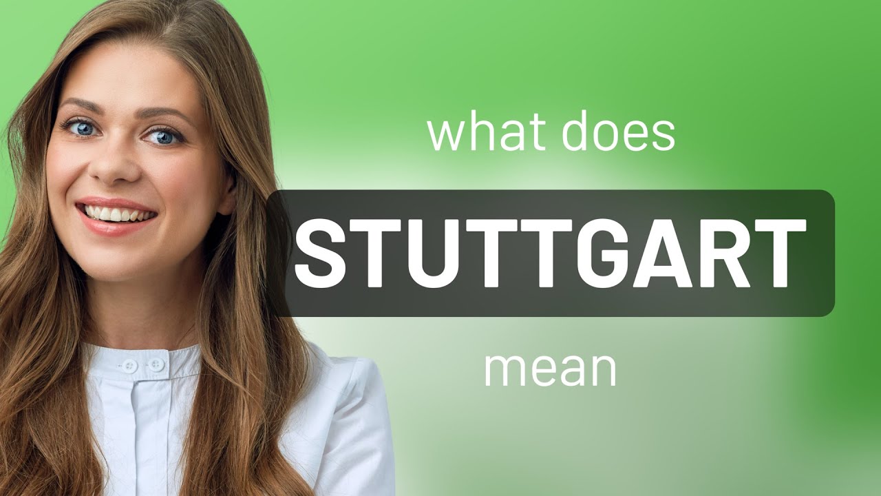 Stuttgart — what is STUTTGART definition - YouTube