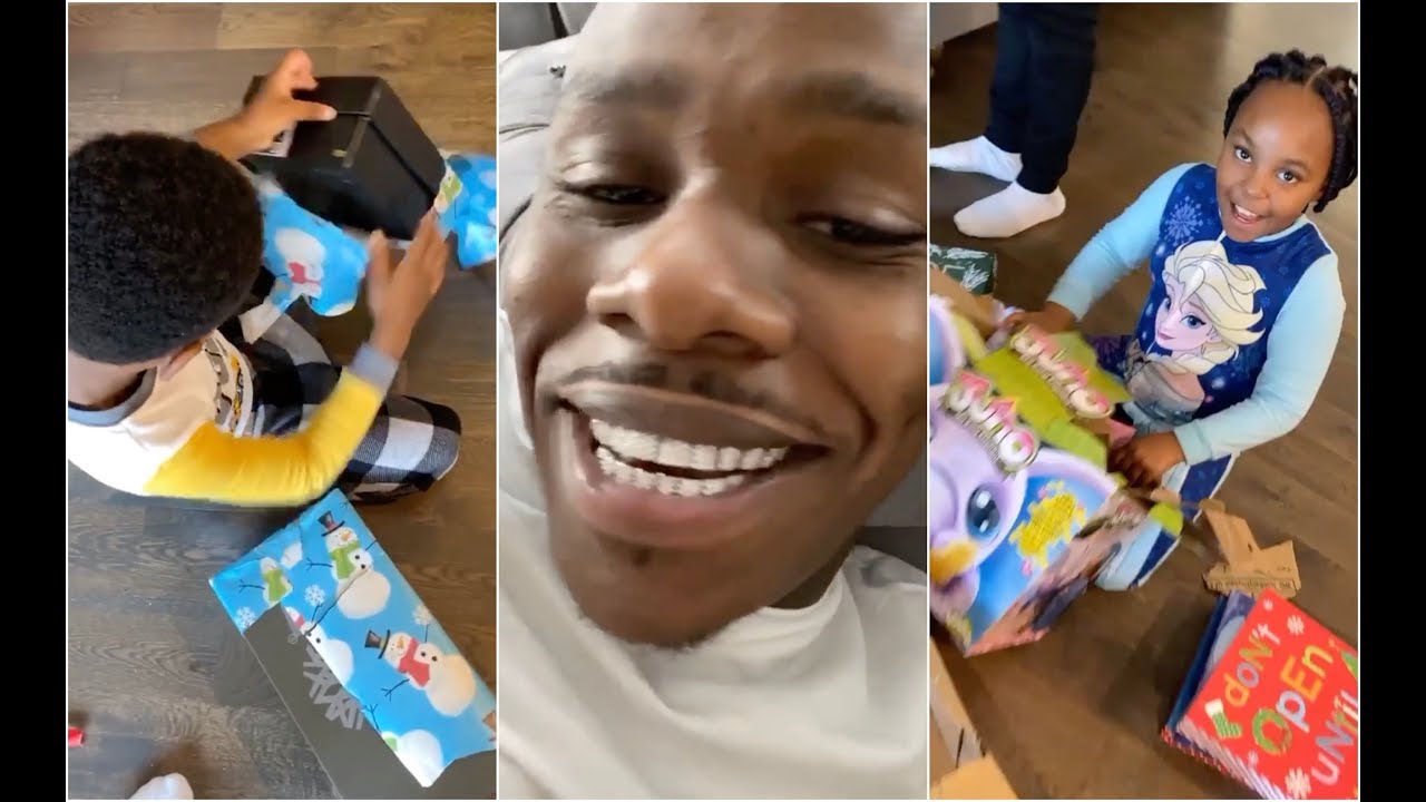 DaBaby Kids Cant Believe He Spent So Much On Them For Christmas This ...