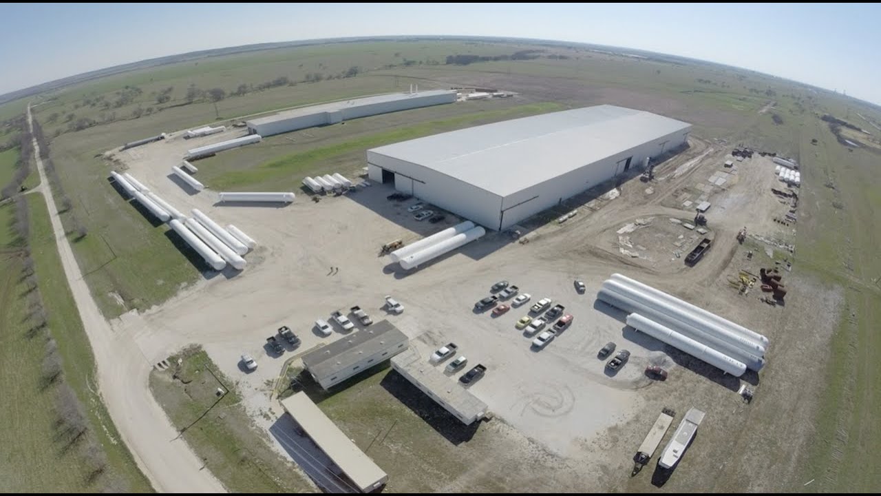 TransTech Energy - McGregor, TX Fabrication Facility - YouTube