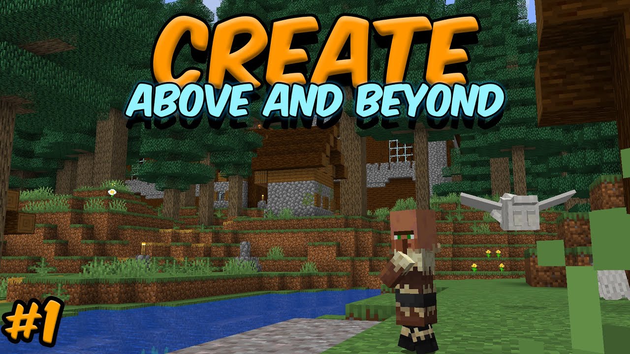 VÍZI ERŐMŰ | Minecraft: Create Ep. 1 - YouTube