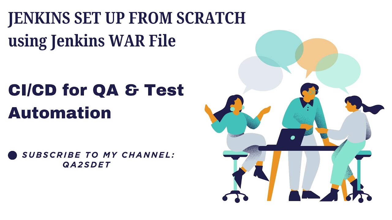 Step-by-Step Jenkins Set Up from scratch with Jenkins WAR file (Quick ...