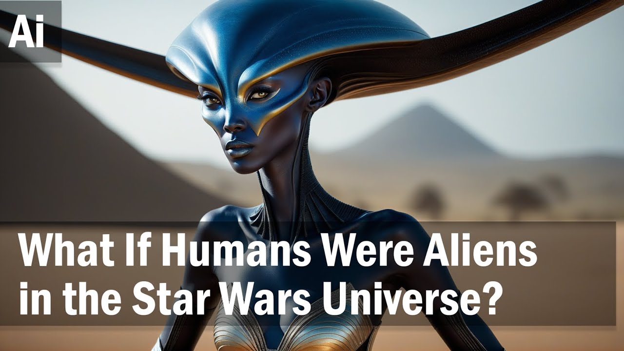 AI Star Wars: What If Humans Were Aliens in the Star Wars Universe ...