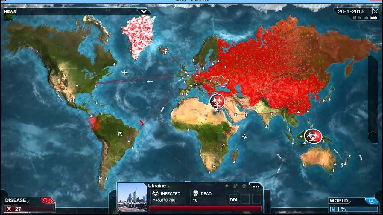 Plague Inc Evolved (PC) - Virus on Mega-Brutal (no commentary) - YouTube