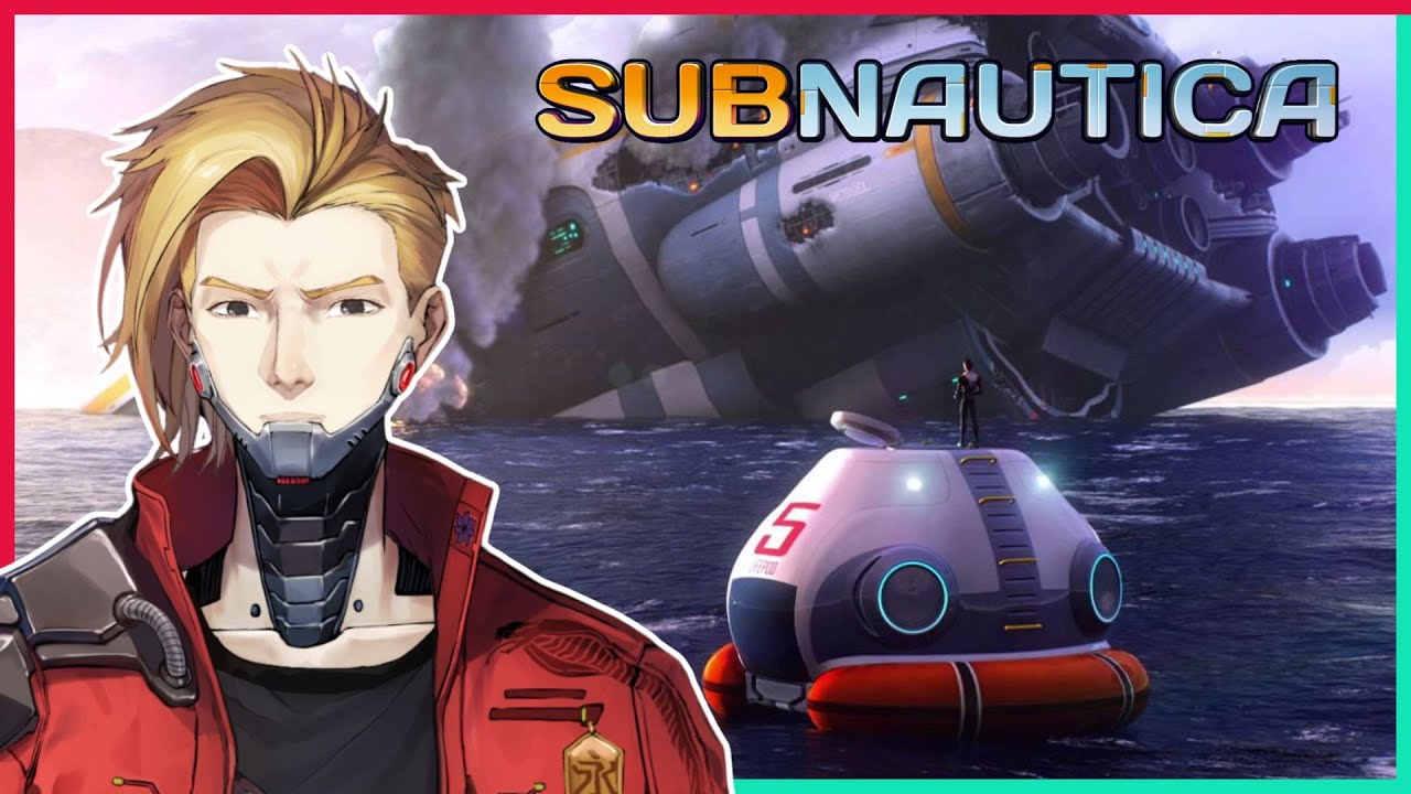 [SUBNAUTICA] HELLO REAPER | PSYCHOTIC SURVIVAL | BUILDING DA BASE - YouTube