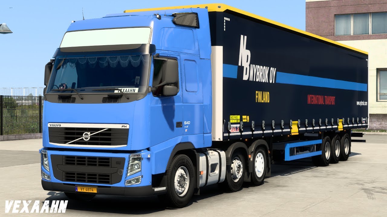 ETS2 1.48 | Volvo FH3 by johnny244 | Luxembourg 🇱🇺 - Calais 🇫🇷 | ETS2 ...