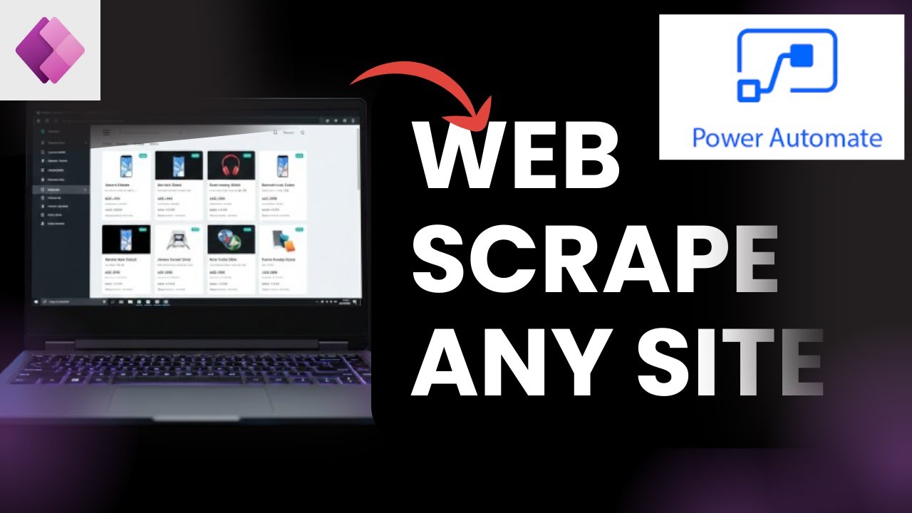 Power Automate: Scrape any website content Free (No RPA) - YouTube