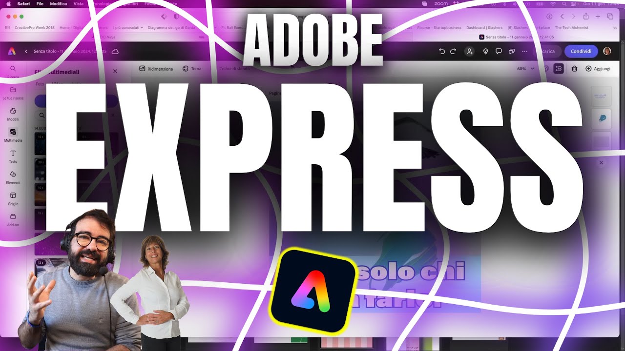 ADOBE EXPRESS: il TUTORIAL alla migliore alternativa a CANVA - YouTube