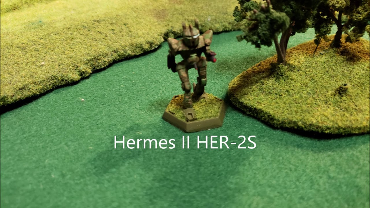 Battletech: Hermes II HER-2S Mercenary Thoughts From The Inner Sphere ...